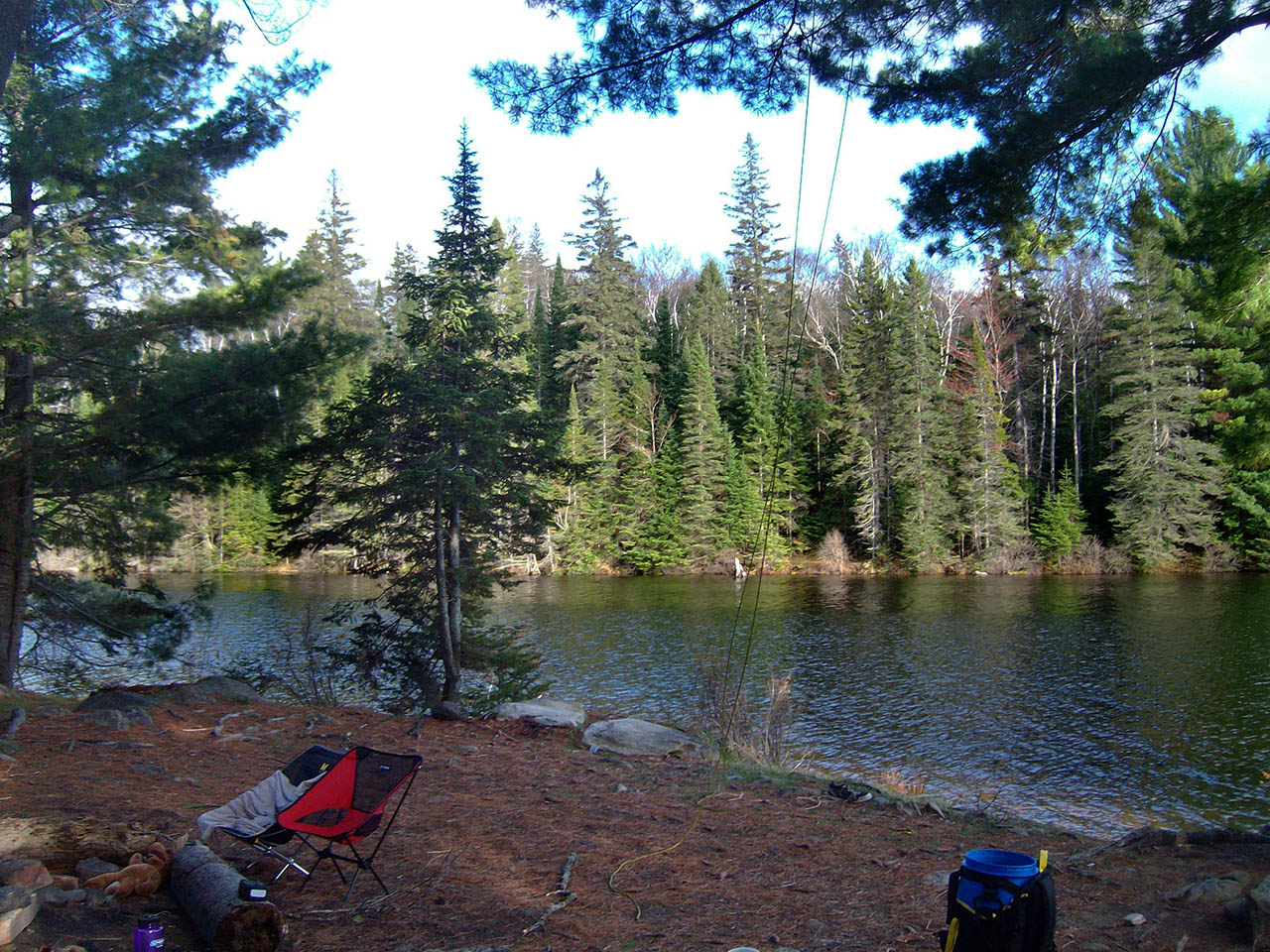 AlgonquinAdventures.com - Little Joe & East Arm (Joe Lake) Campsite #5