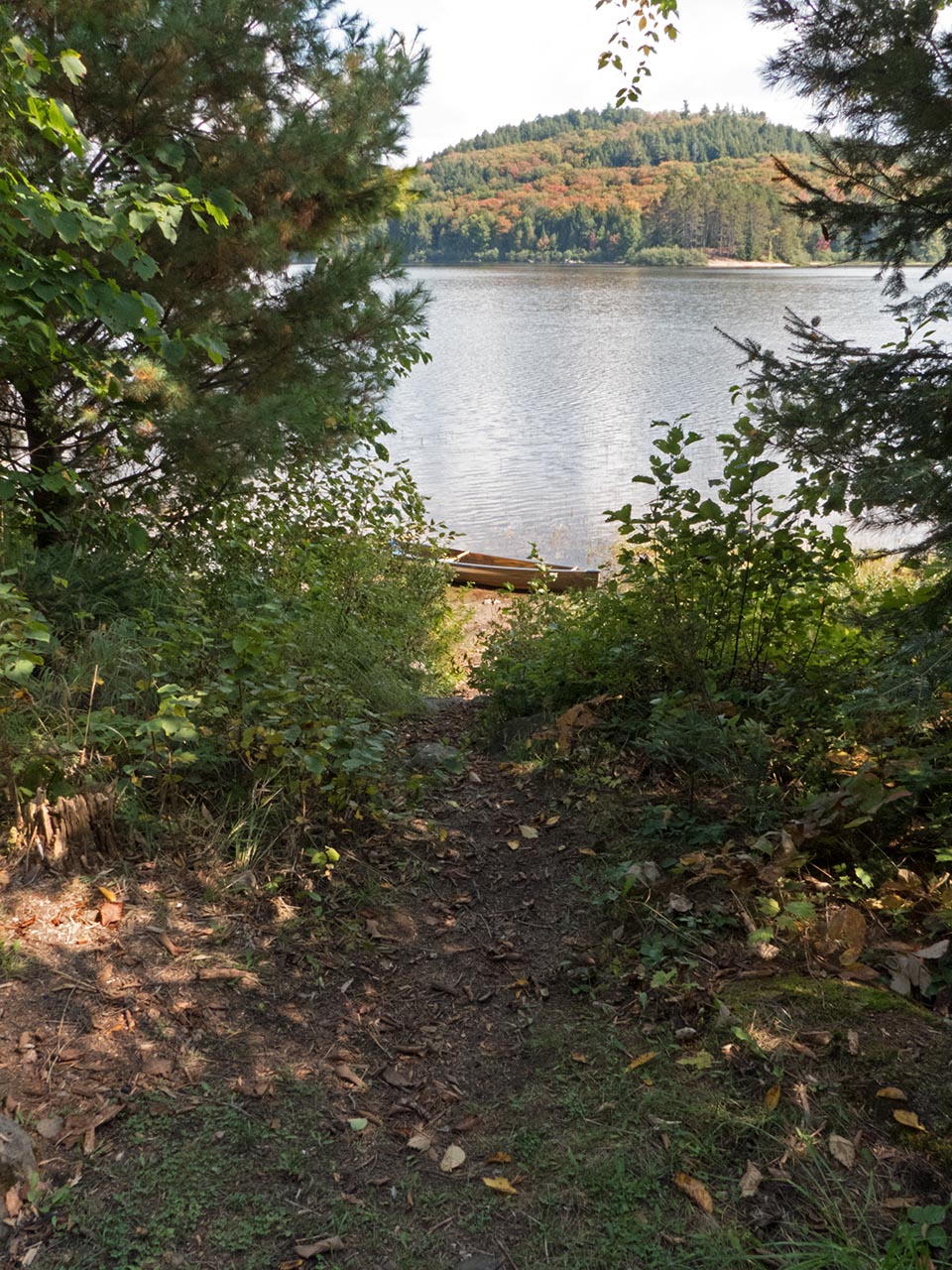 AlgonquinAdventures.com - Pen Lake Campsite #17